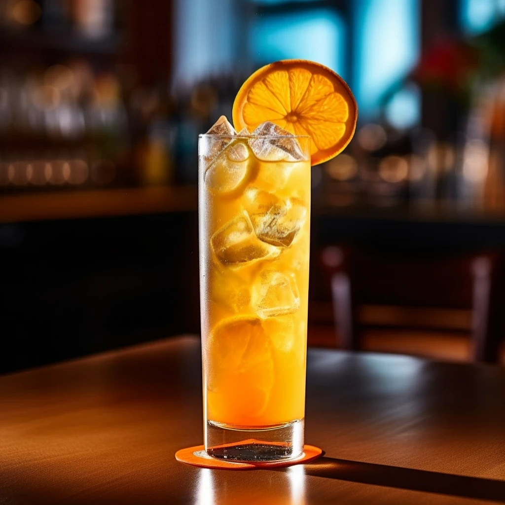 Orange Oasis Recipe – Fruity & Spicy Gin Long Drink | drimaco